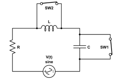 Solved The sinusoidal voltage is V(t) =V0sin(t). If both | Chegg.com