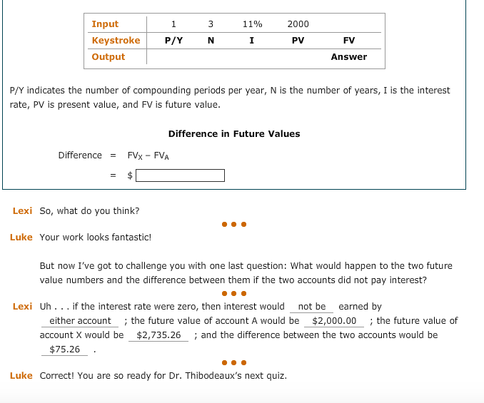 Solved 1. Introduction to the future value of money Aa Aa | Chegg.com