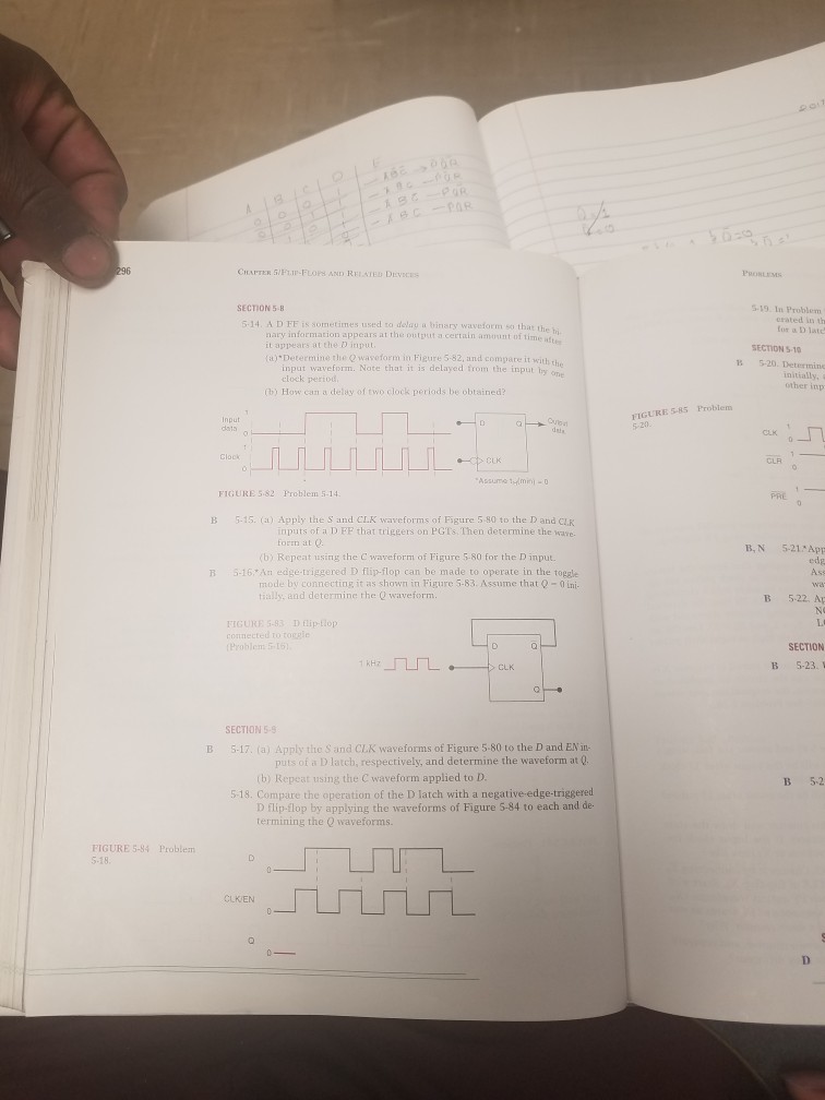 Solved Problems 295 And Ci K Waveforms Of Figure 5 19 To The