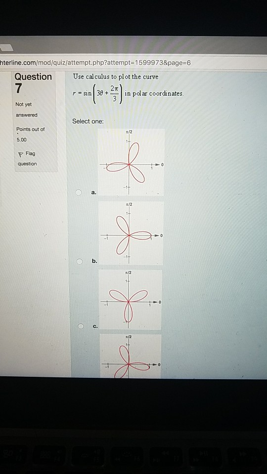 Solved Use calculus to plot the curve r = sin (3 theta + 2 | Chegg.com