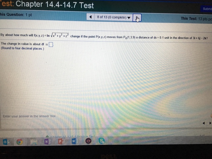 Solved Calculus 3 Review 7673