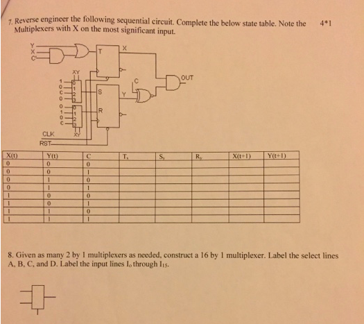 Solved Reverse engineer the following sequential circuit. | Chegg.com