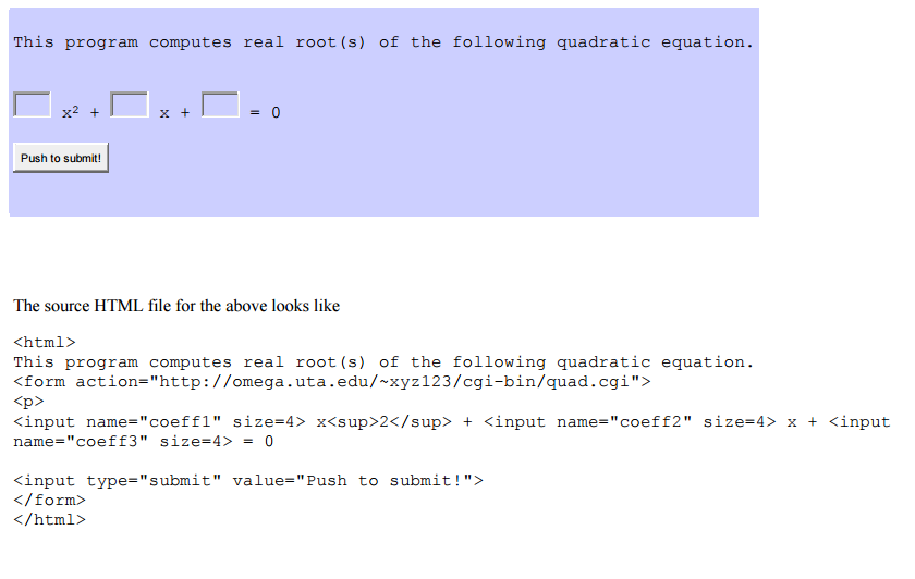 Solved Write A Cgi Program To Numerically Solve A Cubic