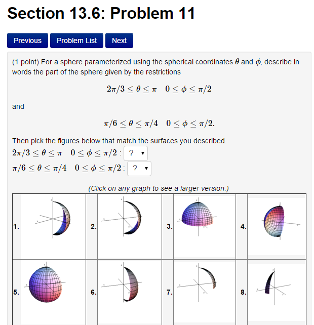 Solved For a sphere parameterized using the spherical | Chegg.com