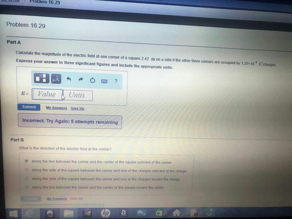 Solved Problem 16.29 Problem 16.29 Part A Calculate the | Chegg.com