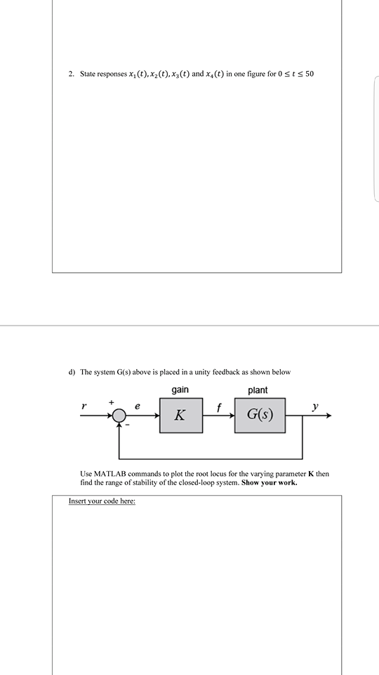 Solved Question 2 A mechanical system consisted of two | Chegg.com
