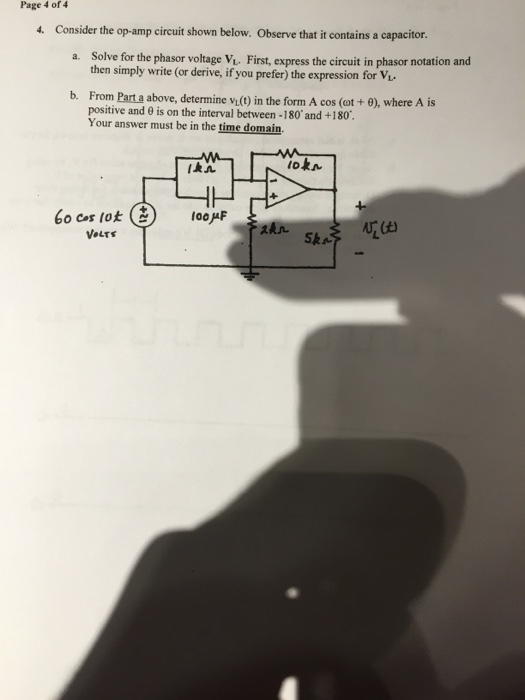 Solved Consider the op-amp circuit shown below. Observe that | Chegg.com