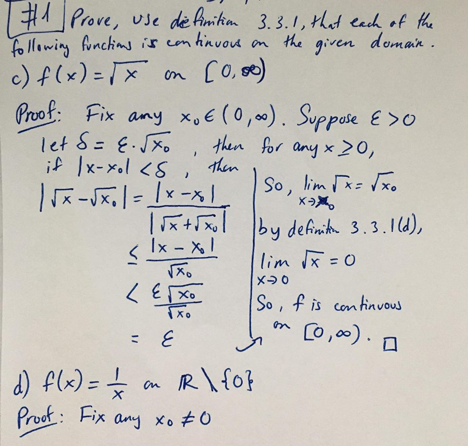 Solved Prove, use definition 3.31, that each of the | Chegg.com