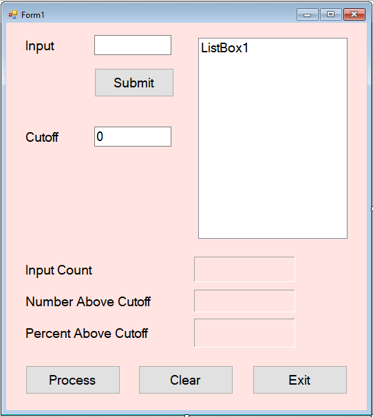 Write Code In Visual Basic The factorial of a | Chegg.com