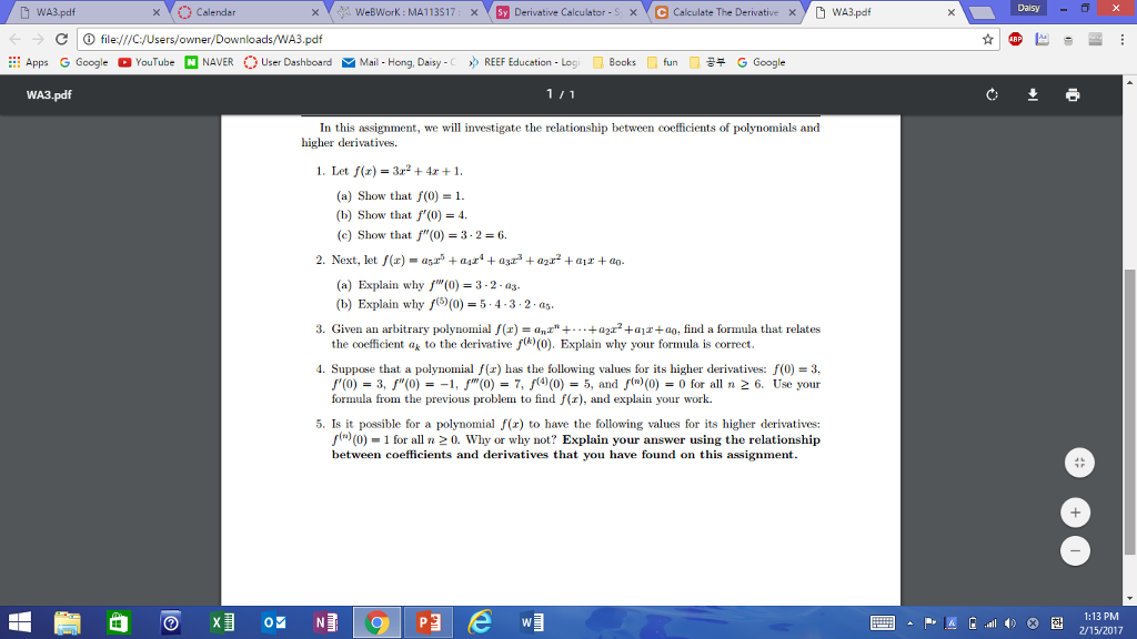 Solved In this assignment, we will investigate the | Chegg.com