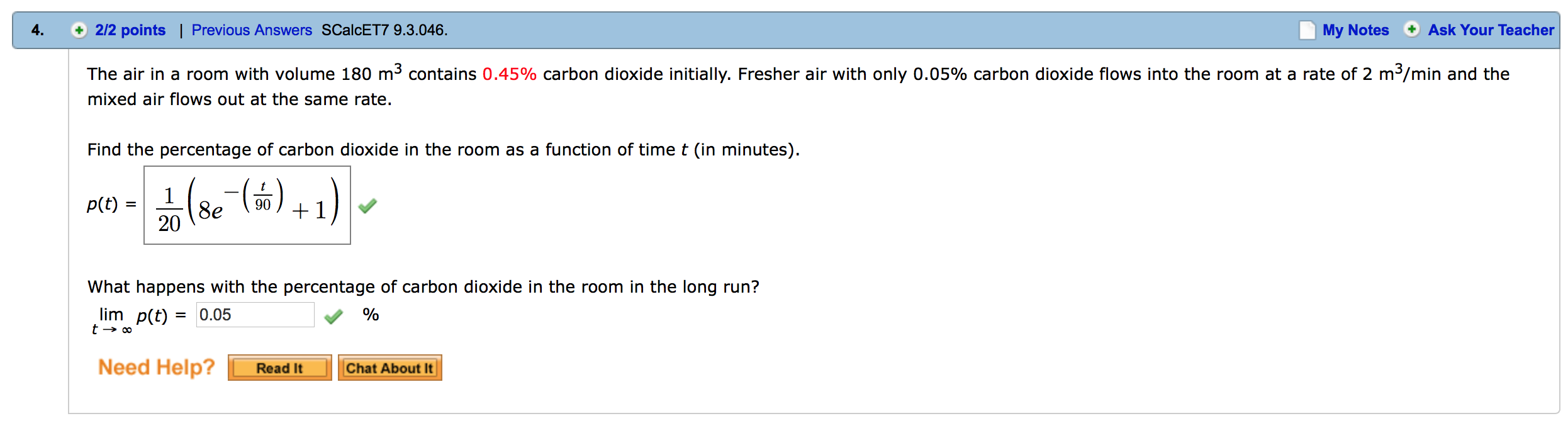 Solved The Air In A Room With Volume 180 M 3 Contains 0 45 Chegg solved-the-air-in-a-room-with-volume-180-m-3-contains-0-45-chegg