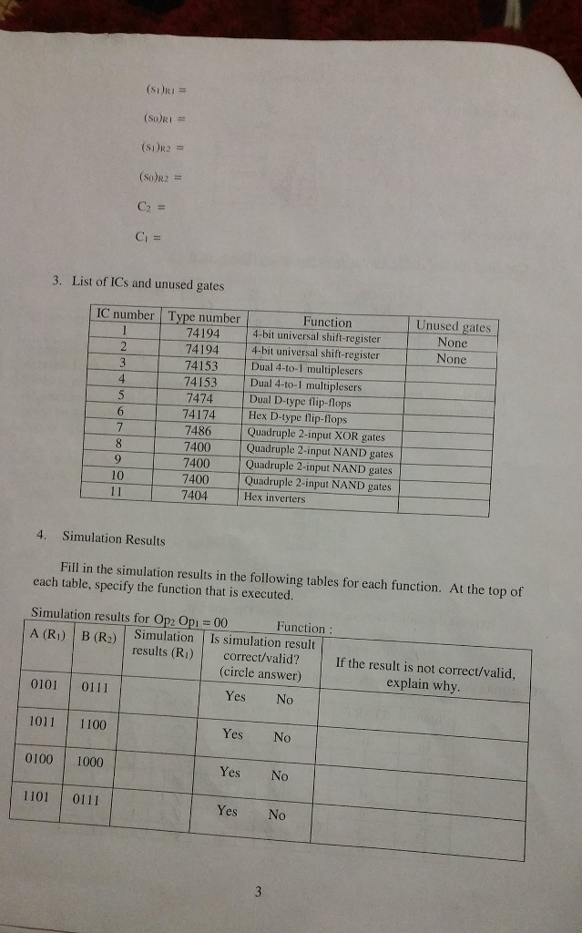 Experiment 5 Arithmetic Processor 1. Sequence | Chegg.com