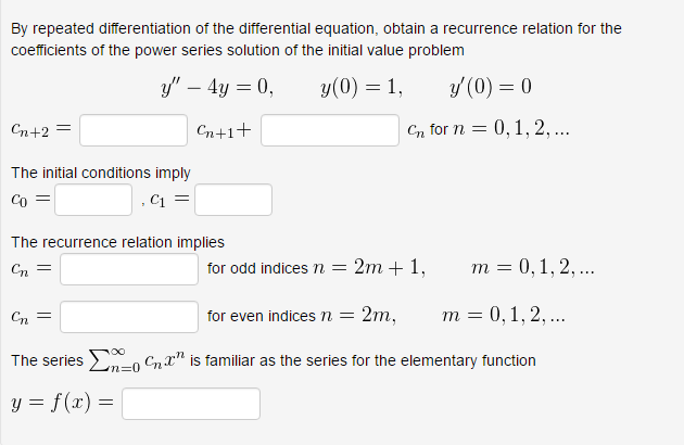 Solved By repeated differentiation of the differential | Chegg.com