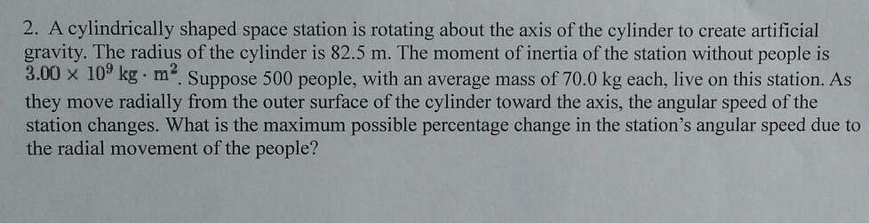Solved If this can be done using physics without calculus | Chegg.com