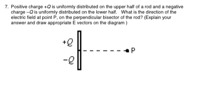 Solved Positive charge +Q is uniformly distributed on the | Chegg.com