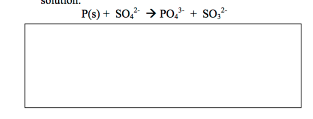 Solved Solution. POs) SO42. PO4 3- SO32. | Chegg.com