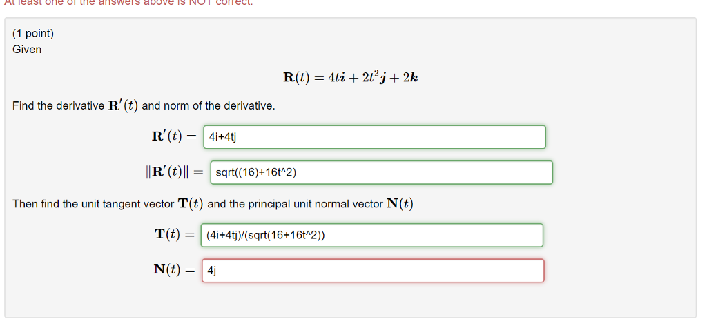 Solved Given R(t) = 4ti + 2t^2 j + 2k Find the derivative | Chegg.com