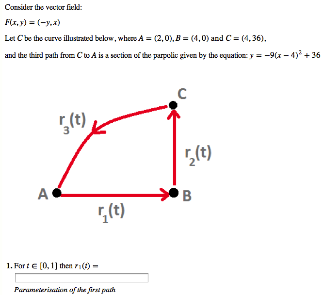 Solved Consider the vector field: F(x,y) = (-y,x) Let C be | Chegg.com