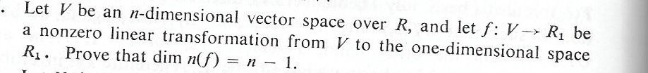Solved Let V be an n-dimensional vector space Over R, and | Chegg.com