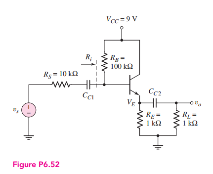Solved The transistor current gain ? in the circuit shown in | Chegg.com
