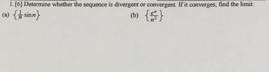 Solved Determine whether the sequence is divergent or | Chegg.com