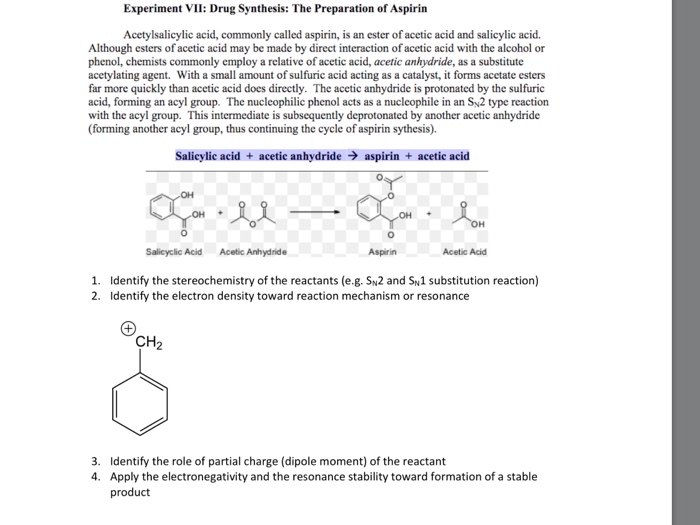 Acetylsalicylic acid, commonly called aspirin, is an | Chegg.com