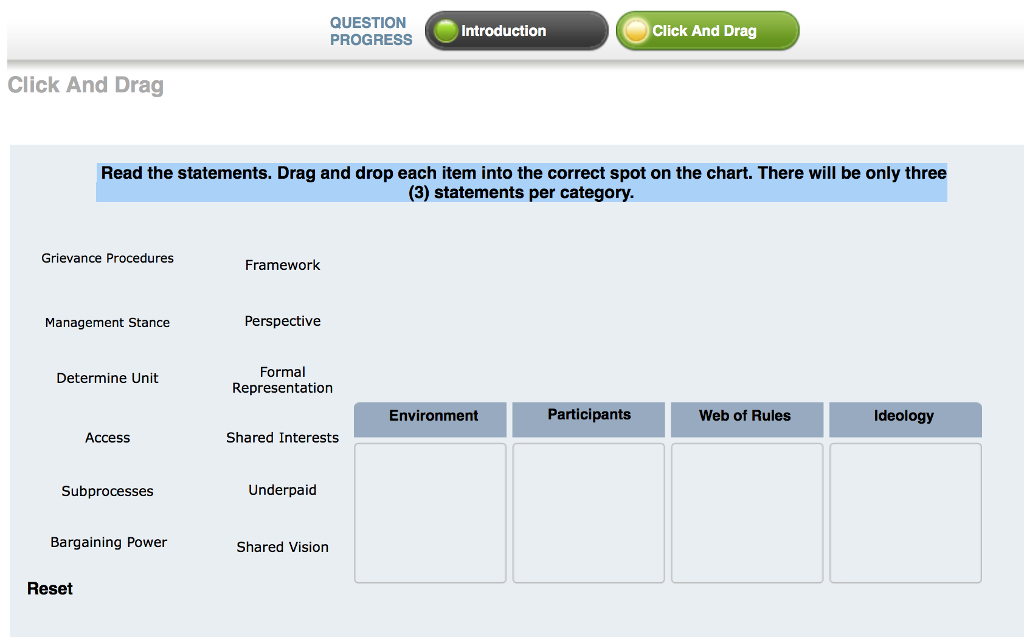 Solved Read the statements. Drag and drop each item into the | Chegg.com Solved Read the statements. Drag and drop each item into the | Chegg.com