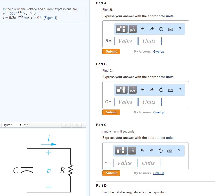 Solved Part E How many microseconds it takes to dissipate 26 | Chegg.com