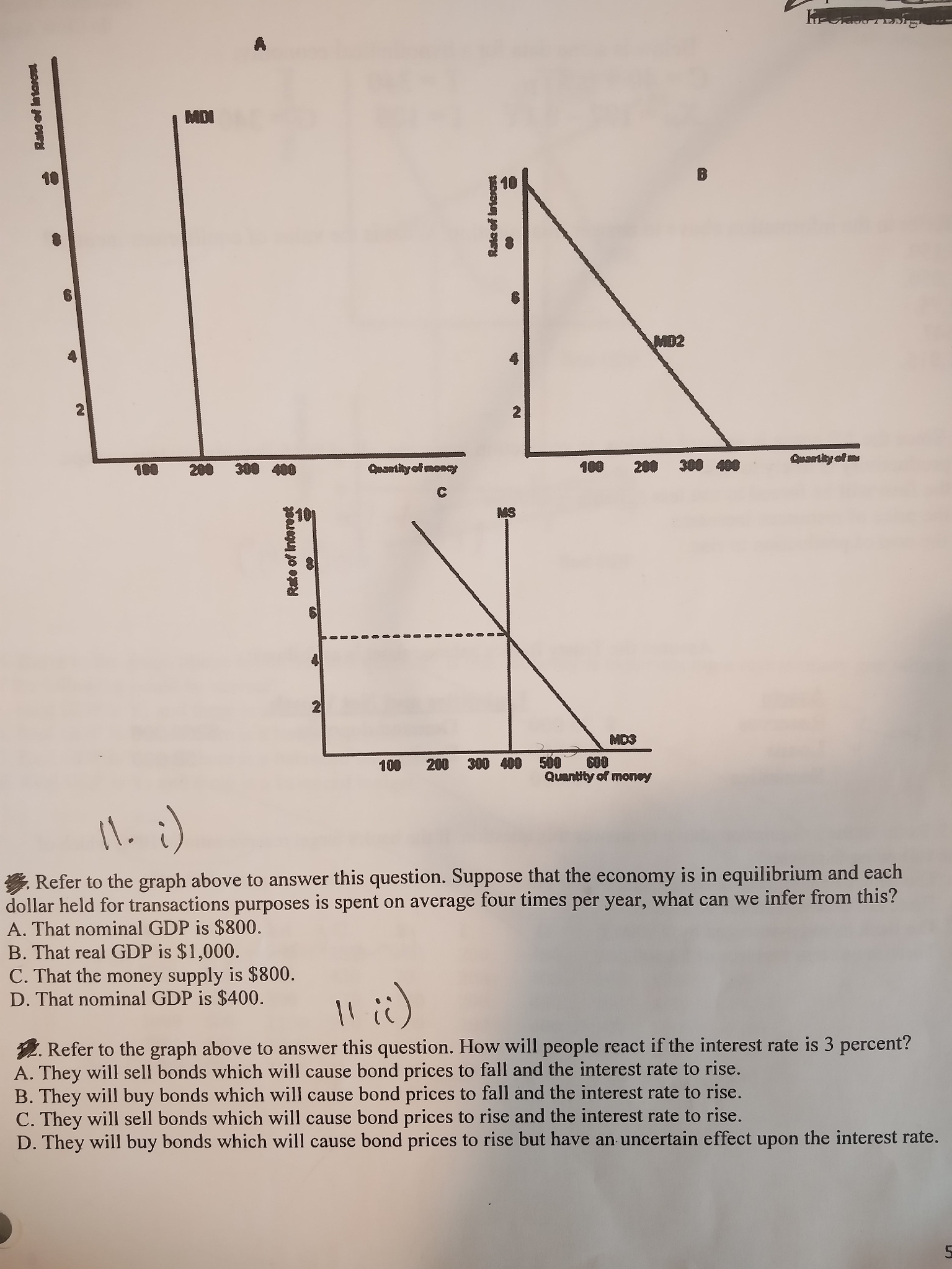 Solved Refer to the graph above to answer this question. | Chegg.com