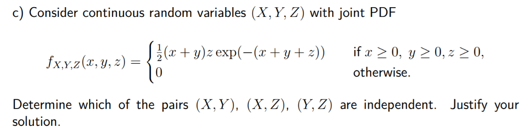 Solved Problem 3 A Let Xy Be Two Independent Discrete
