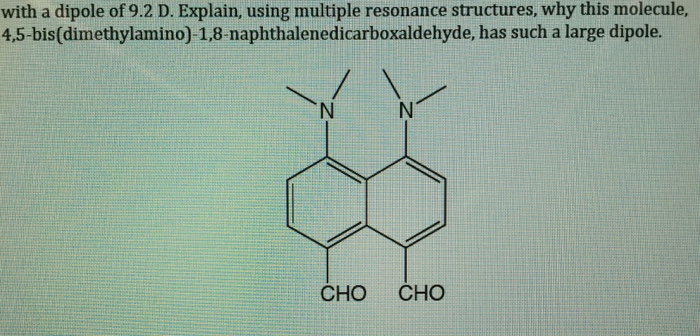 Solved Using Multiple Resonance Structures Explain Why Or