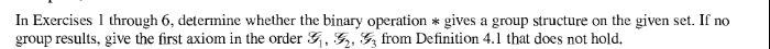Solved In Exercises through 6, determine whether the binary | Chegg.com