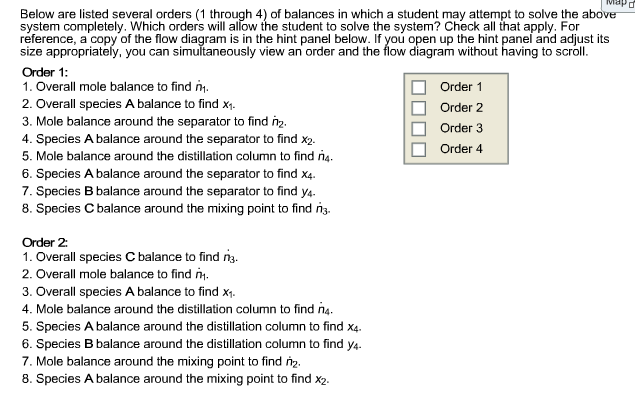 Consider the multi-unit process shown below. Dashed | Chegg.com