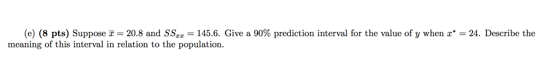 Solved (27 pts total) What follows is hypothetical Excel | Chegg.com