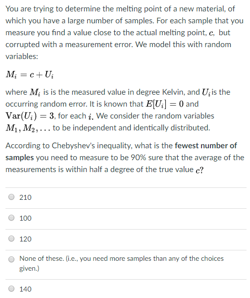 Solved You are trying to determine the melting point of a | Chegg.com