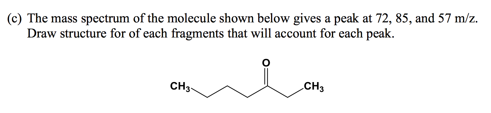 Solved (10 points) Answer the following GC-MS Questions. | Chegg.com