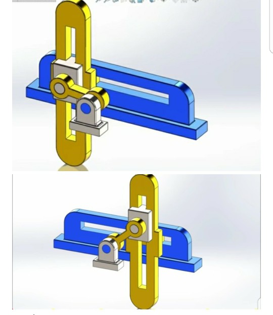 Solved Draw the motion of the links in a linkage software to | Chegg.com