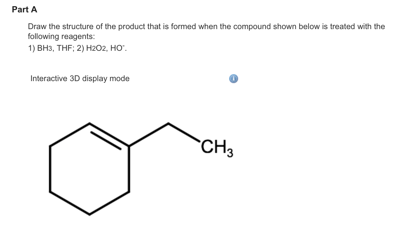 Solved Draw The Structure Of The Product That Is Formed When