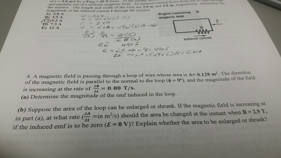 Solved or 5.0 m/s by a F49 N force At the instan a uniform | Chegg.com