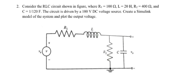 Solved Consider the RLC circuit shown in figure, where R_1 = | Chegg.com