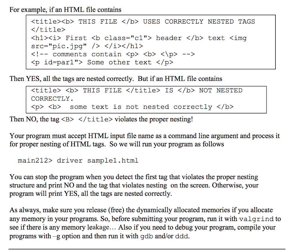 (Command-line Arguments, Files, Abstract Data Type - | Chegg.com