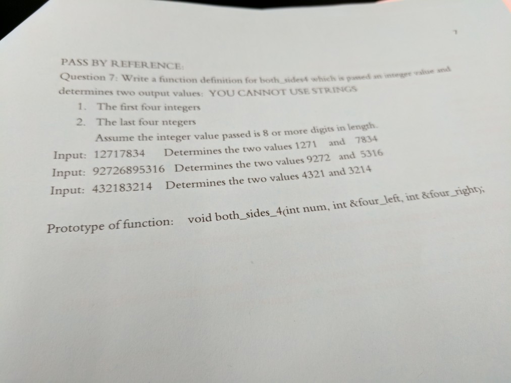 Solved 2D aay Given the following declarations #define ROW | Chegg.com