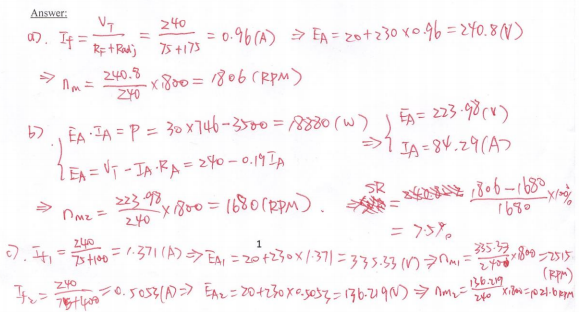 Solved How do I solve for EA and IA in part b? No other | Chegg.com