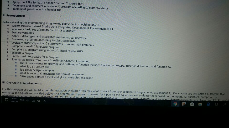 Solved Apply the 3 file format: 1 header file and 2 source | Chegg.com