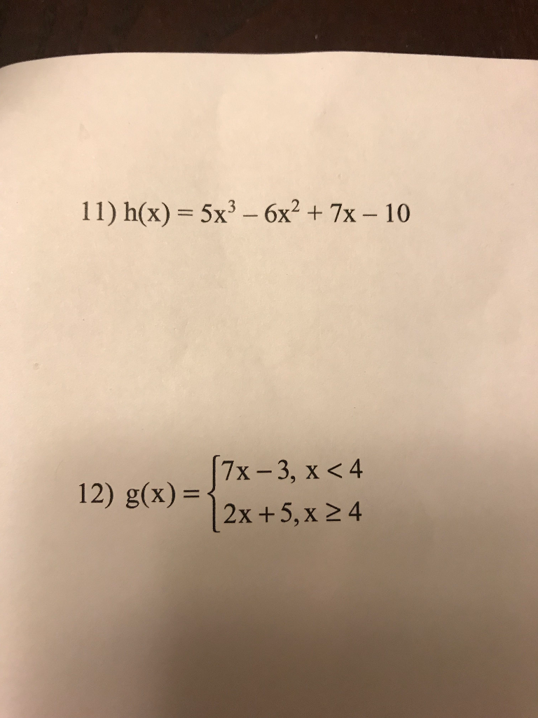 Solved Determine whether the function is continuous on the | Chegg.com