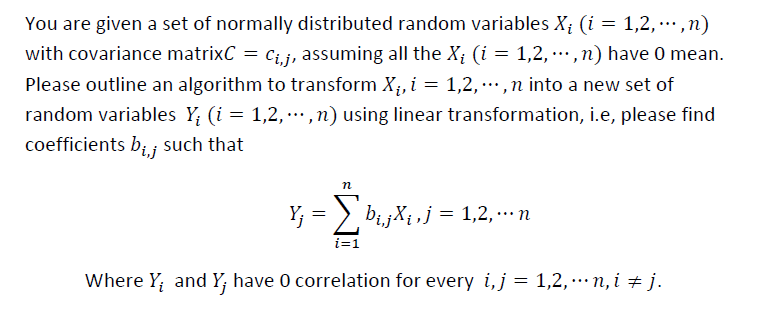Solved You are given a set of normally distributed random | Chegg.com