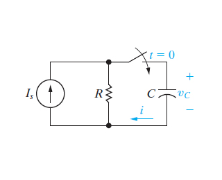 Solved Create a first-order RC circuit (Figure 1) with a | Chegg.com