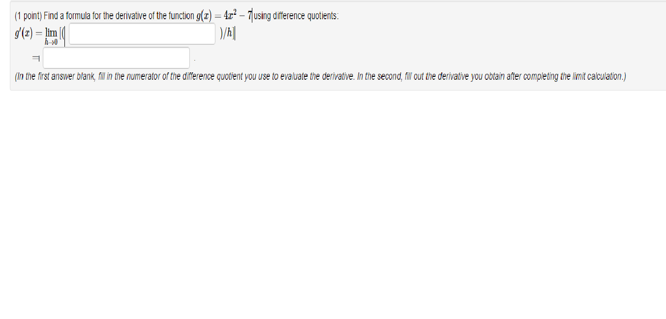 Solved Find a formula for the derivative of the function | Chegg.com