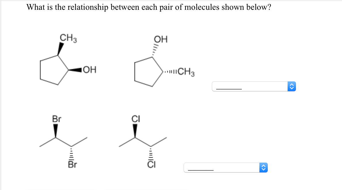 Solved What is the relationship between each pair of | Chegg.com