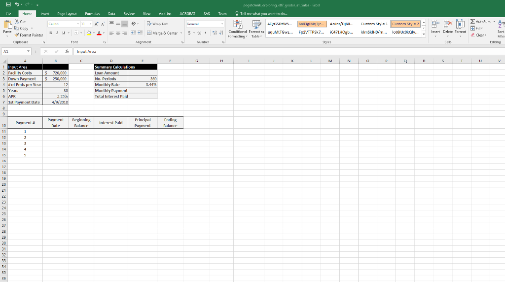 In cell J7, enter a database function to calculate | Chegg.com